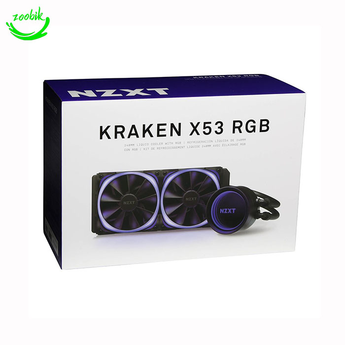 قیمت و خرید خنک کننده مایع پردازنده ان زی ایکس تی Kraken X53 RGB||خرید ...
