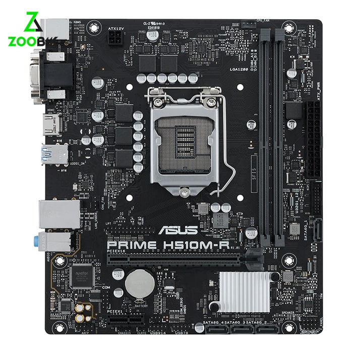 قیمت و خرید مادربورد ایسوس Prime H510m Rخرید قطعات کامپیوتری زوبیک 5808